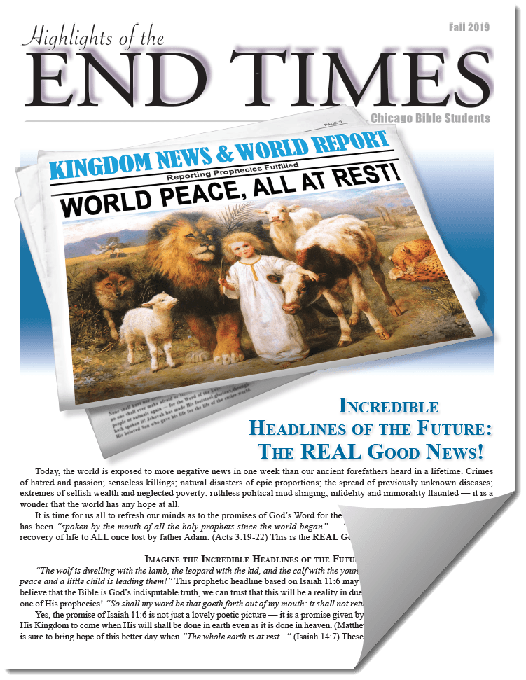 Headlines of the Future – The Real Good News!